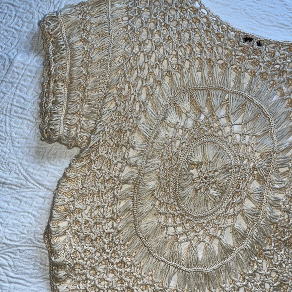 Gianni Bini | Tops | Gianni Bini Crochet Top | Poshmark